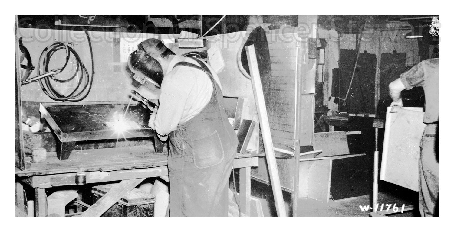 Valentine Diners construction | Diner Hunter